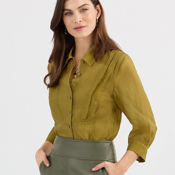 CAbi | Tops | Portrait Blouse | Poshmark